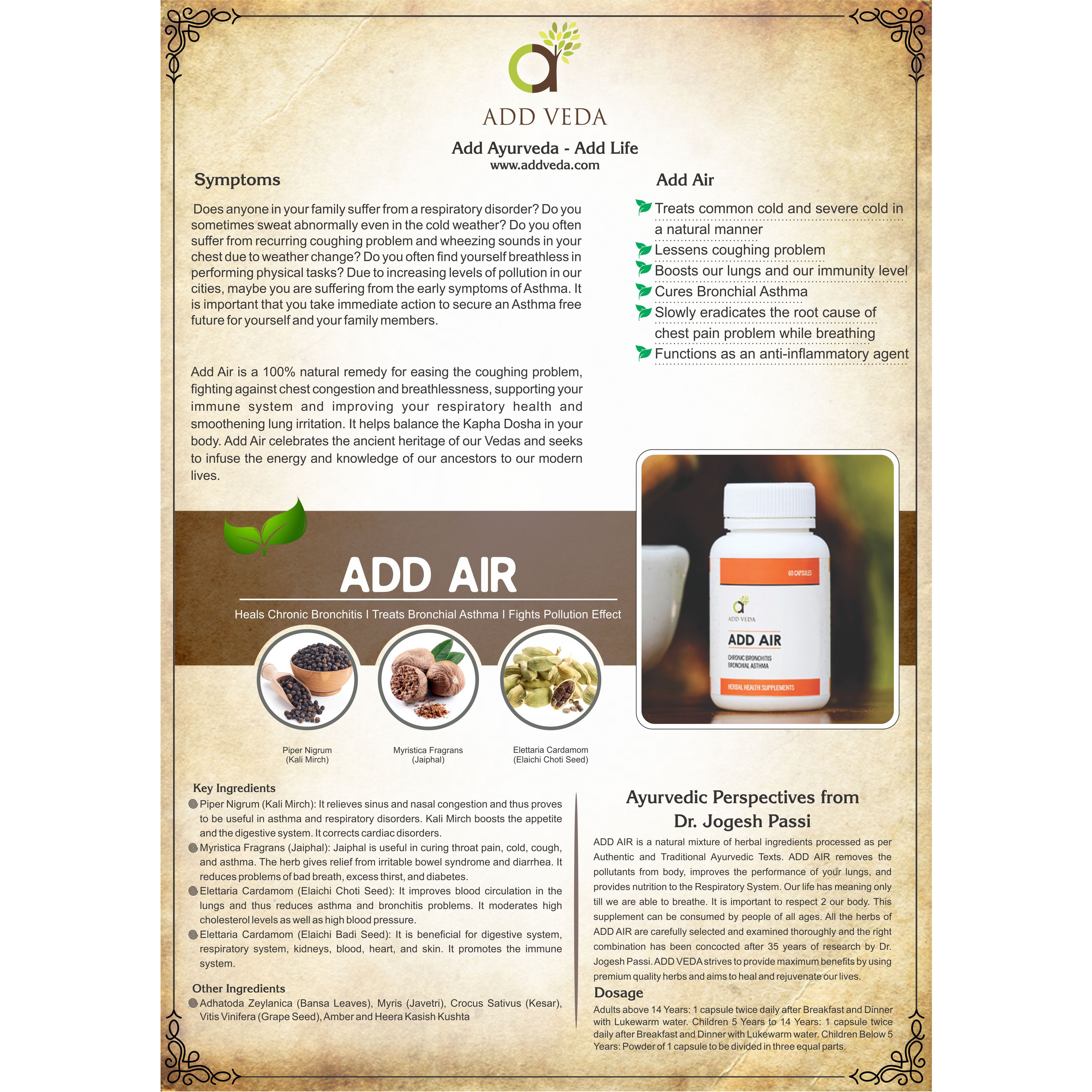 Buy Add-Air for - Ayurvedic Medicines Online